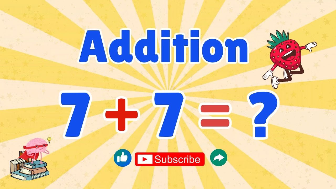 Learn Addition for Kids | Easy Math Practice for Children | Education ...