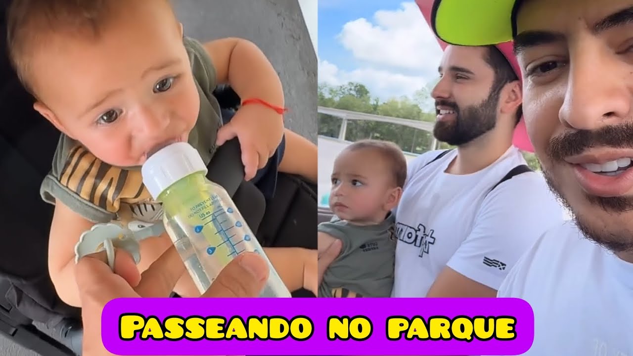 JACQUES, LUKE E ODORICO FORAM AO PARQUE - YouTube