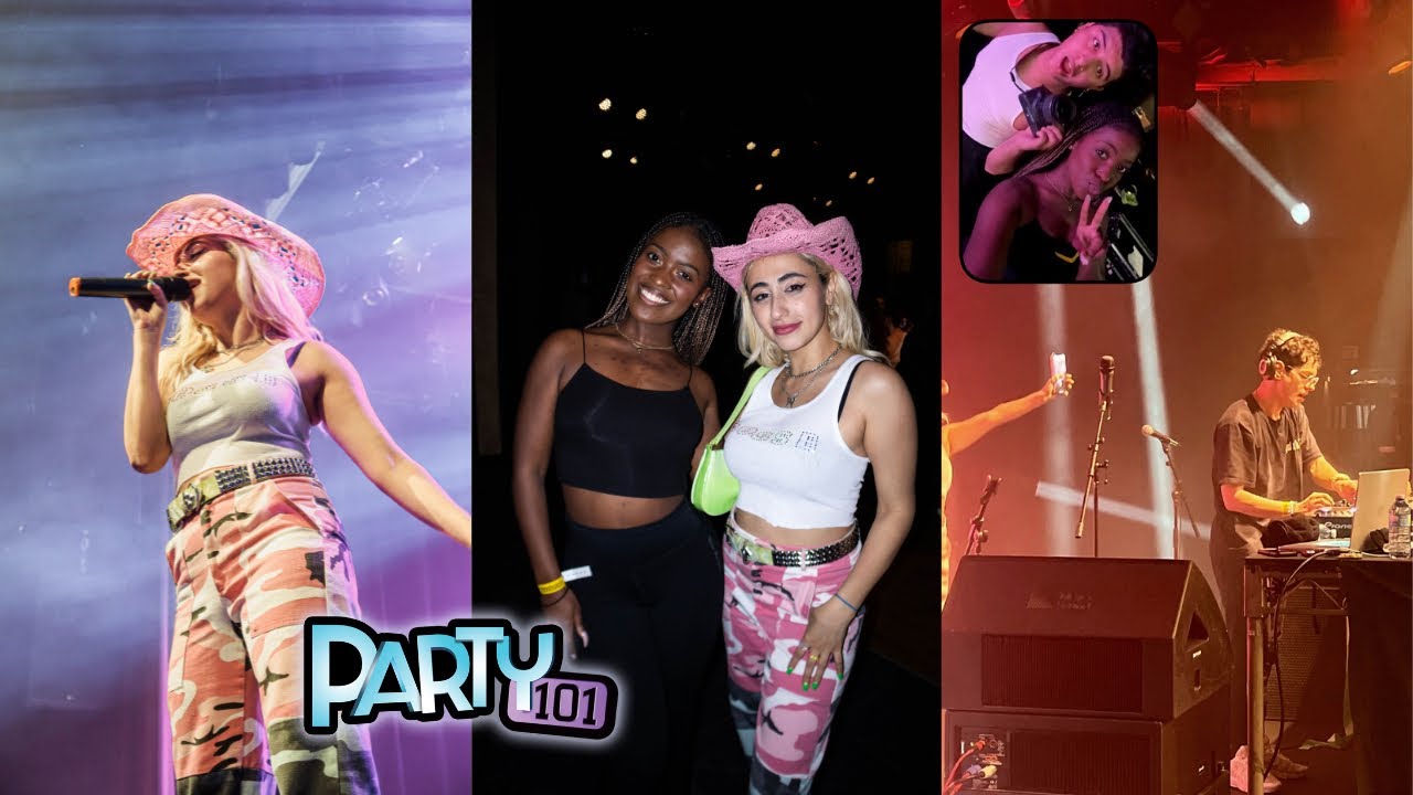 PARTY 101 w/ MATT BENNETT VLOG *getting a media pass, backstage ...