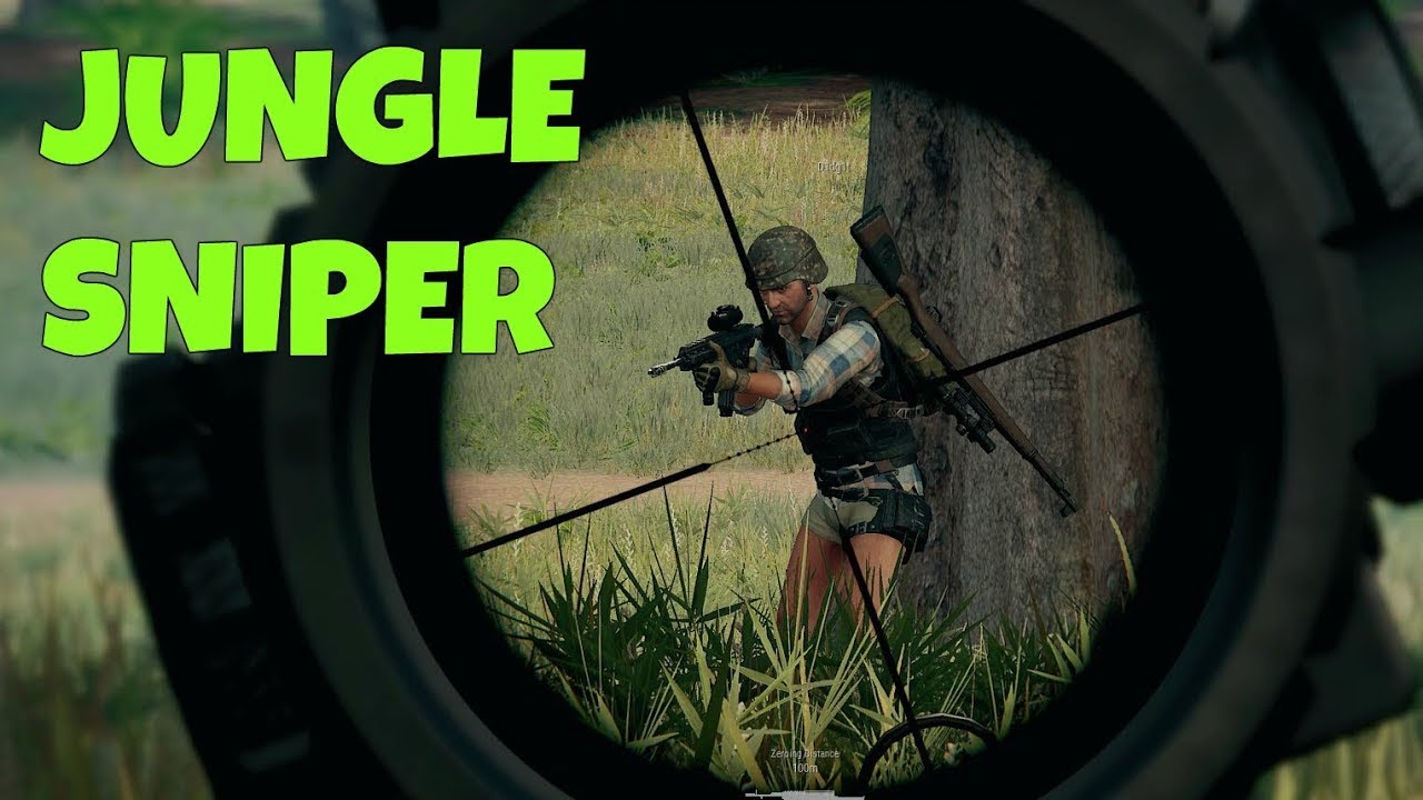 Jungle Sniper - Player Unknown's Battlegrounds - New Map Gameplay ...