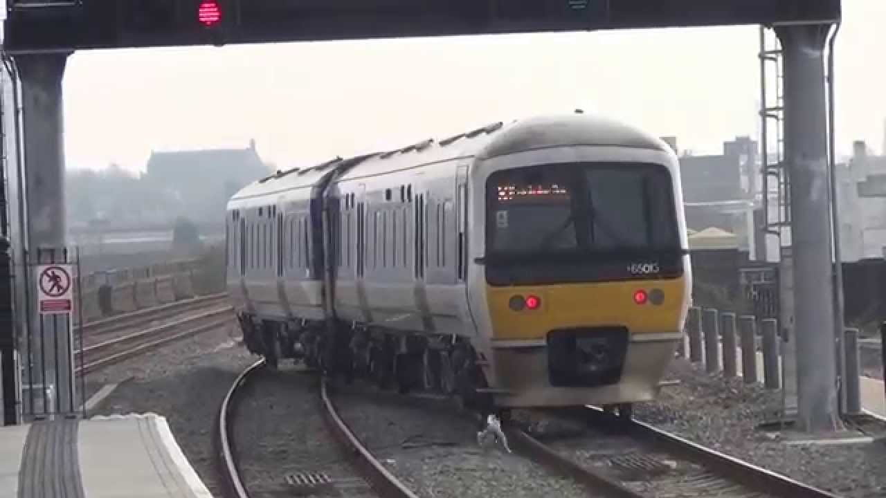 Class 166 Chiltern Railways Class 166 DMU Leaves Birmingham Moor Street ...