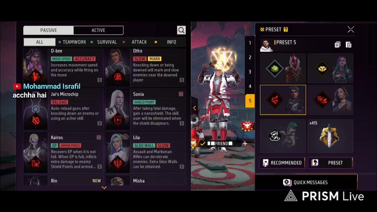 Live streaming of JUST 4 KILL FF - YouTube