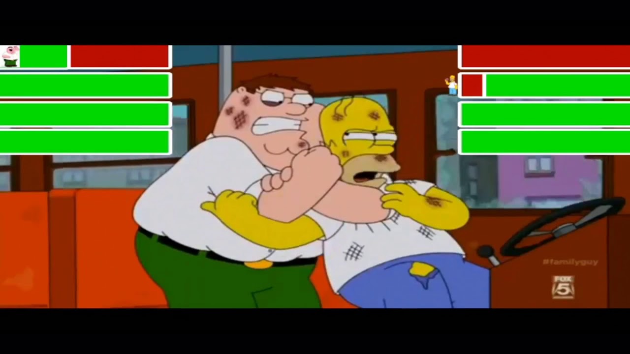 Peter Vs Homer - YouTube