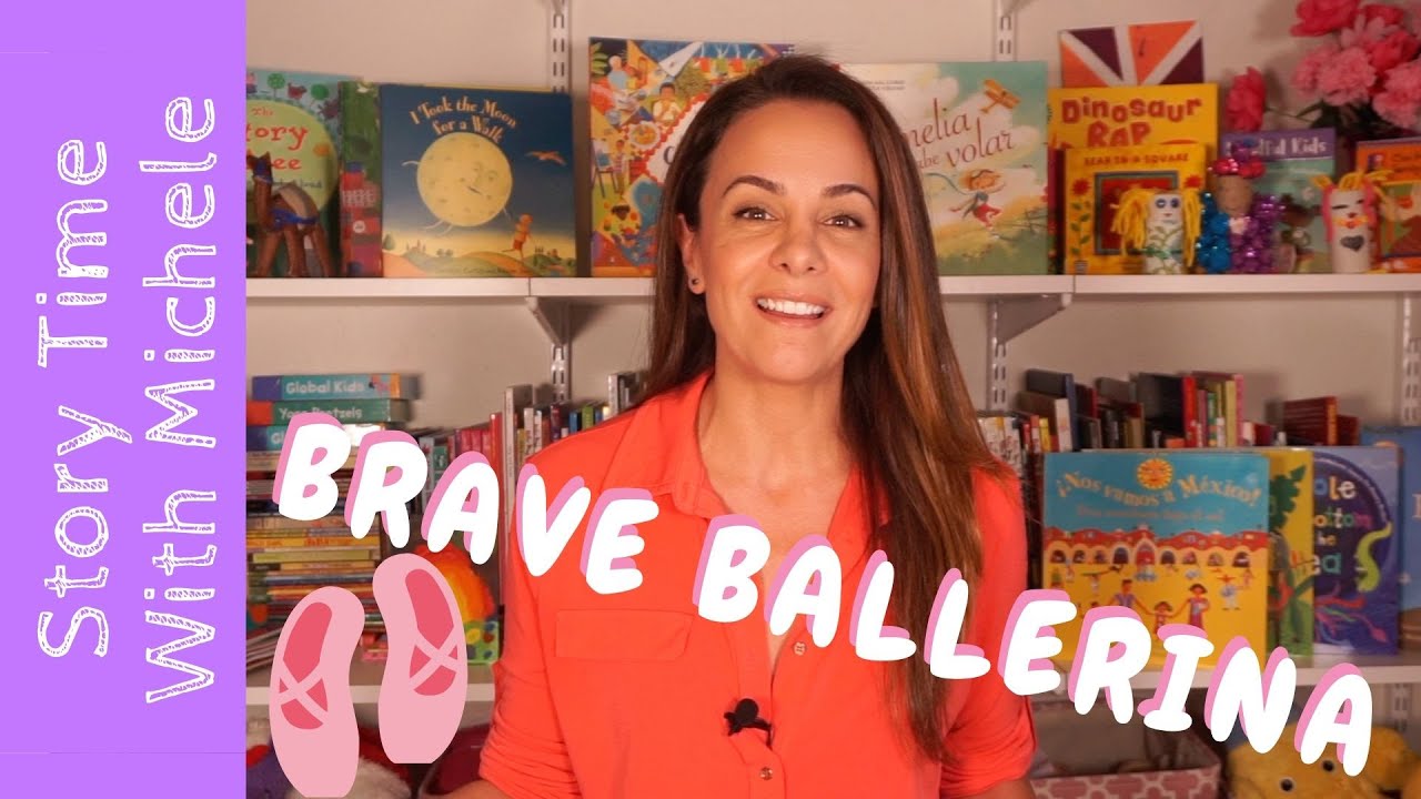 Story Time With Michele! "Brave Ballerina" read aloud for kids - YouTube