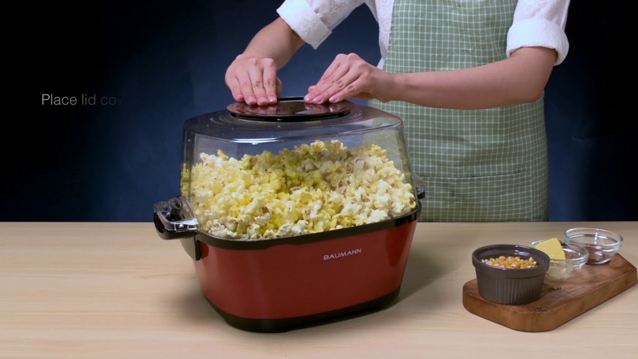 Baumann Popcorn Maker - YouTube