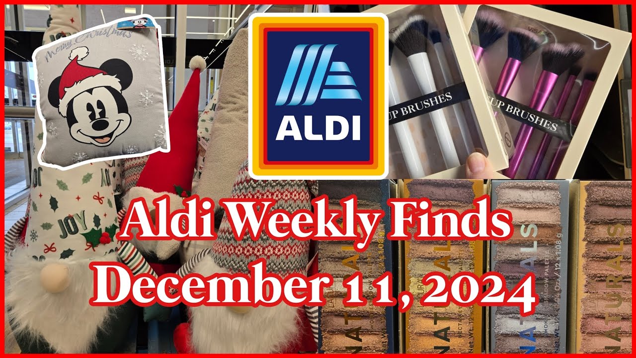 ALDI WEEKLY FINDS| LAST MINUTE GIFT IDEAS 🎄 - YouTube