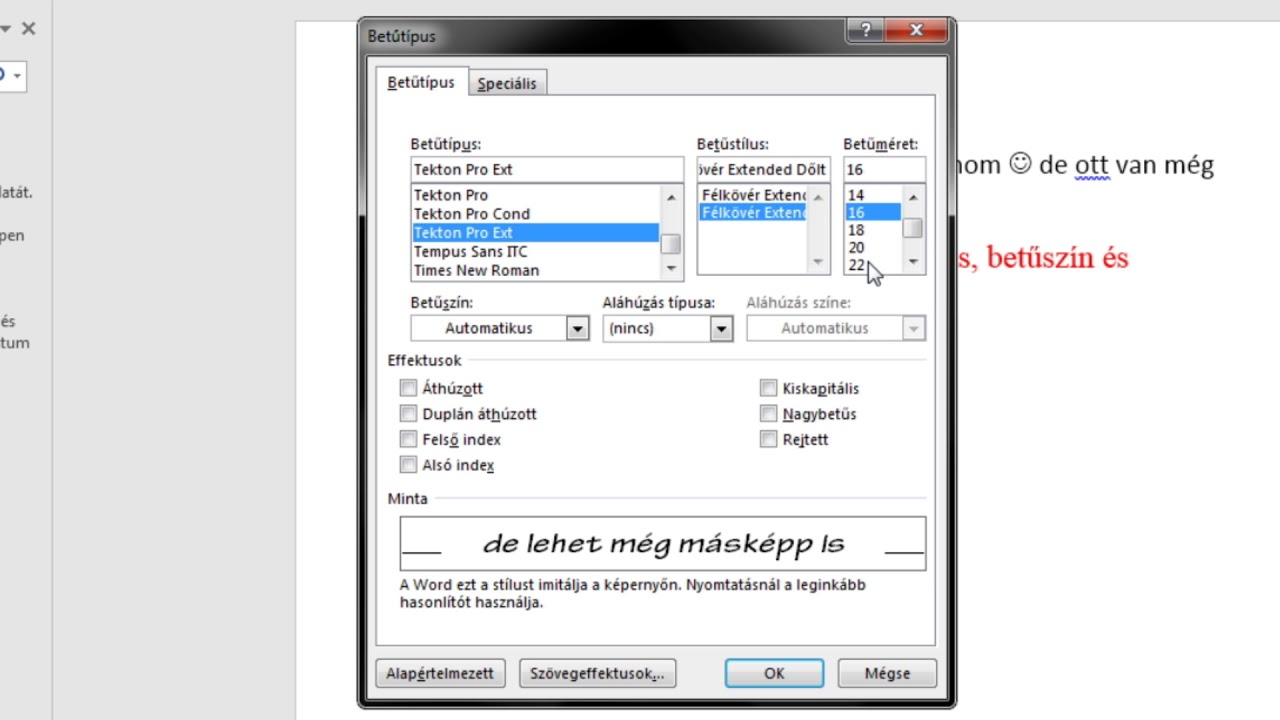 Office Word alapok kezdőknek - YouTube