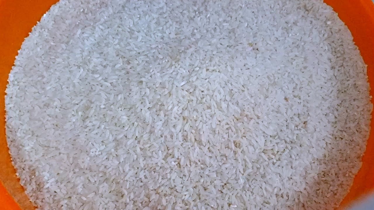 Satisfying Raw Rice Pouring Sound n Steel pot || Rice Sound play ...