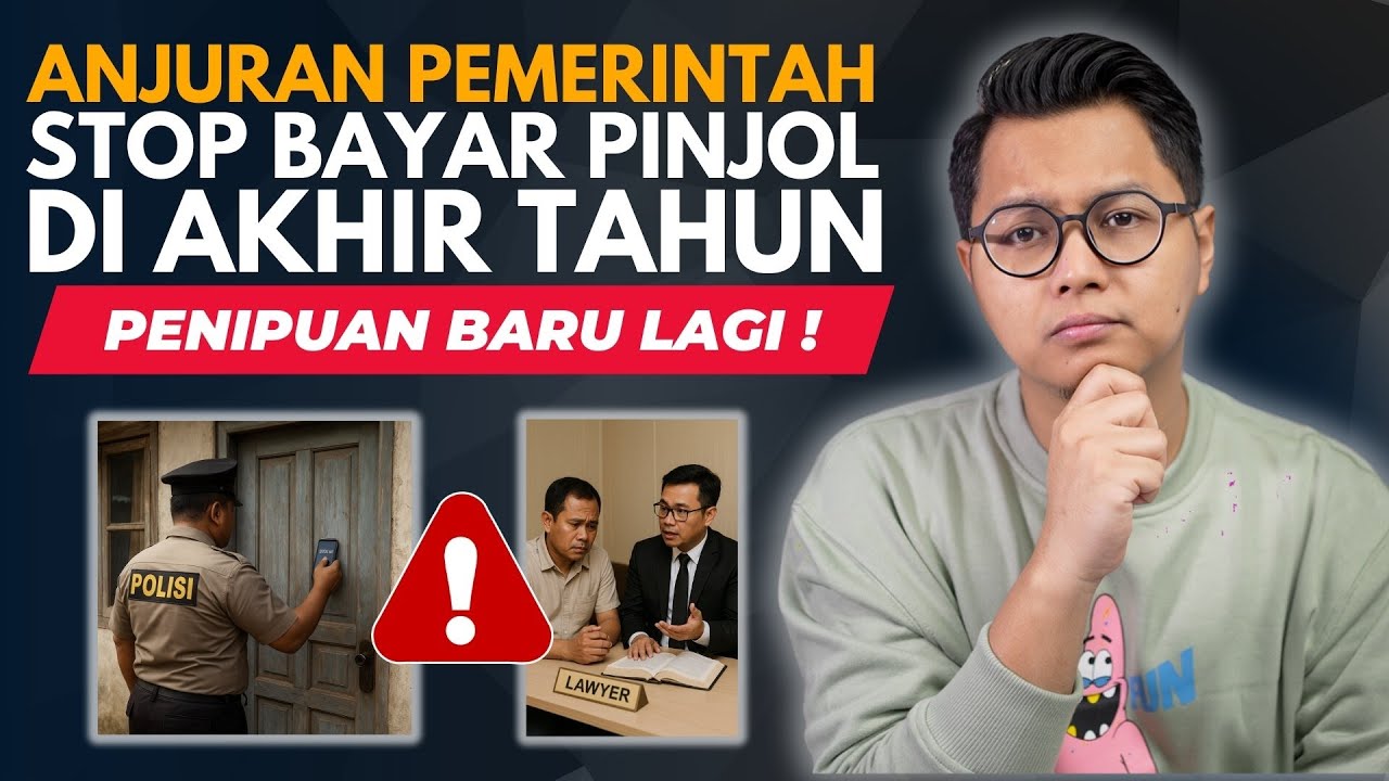 ANJURAN PEMERINTAH STOP BAYAR PINJOL AKHIR TAHUN ! PENIPUAN BARU LAGI ...