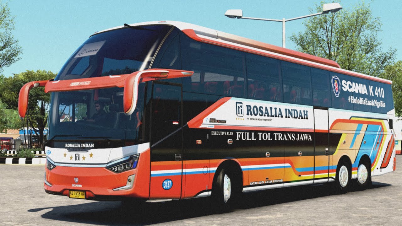 SCANIA PELAN🥲- Rosalia Indah SR3 Scania K410 CB Test Drive di Map ...