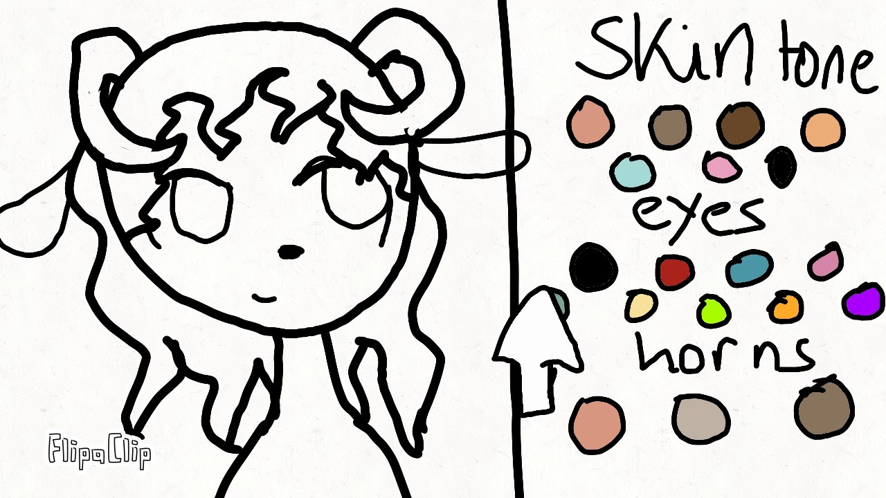 Furry Oc maker (smooth flip a clip animation) - YouTube