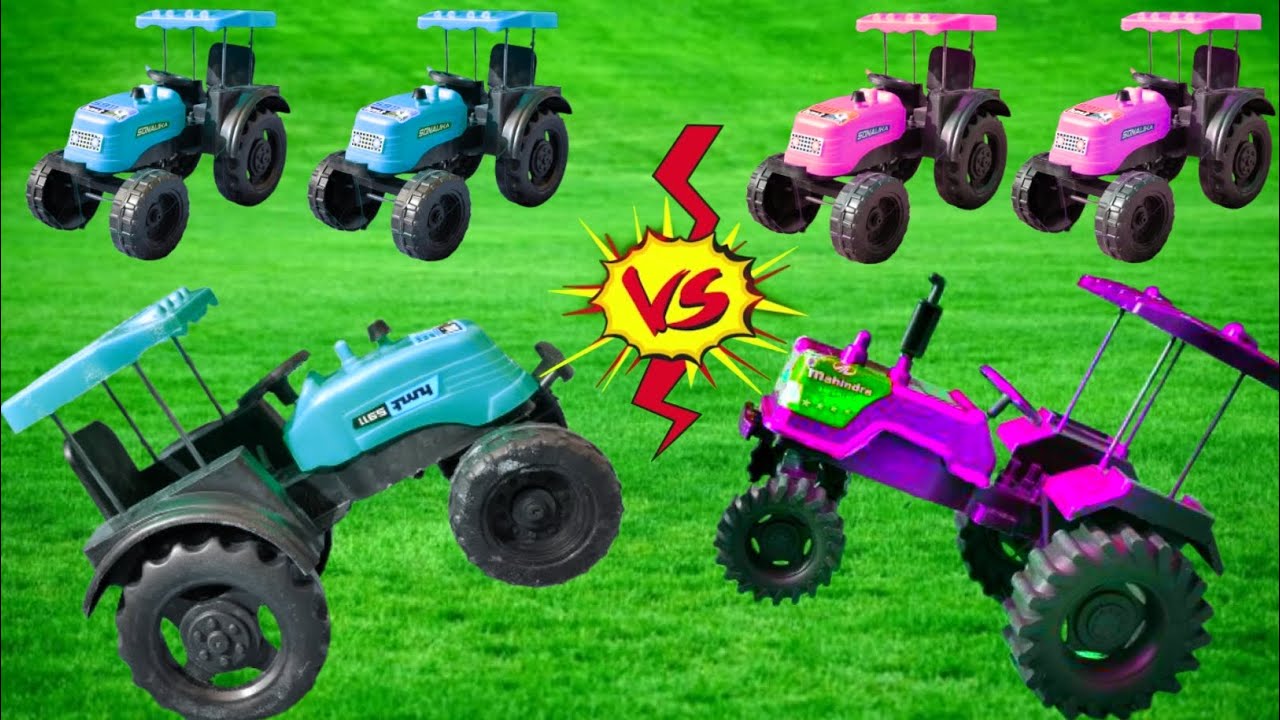 Many tractors in loading | Tractor toys video | Mini tractor for kids ...