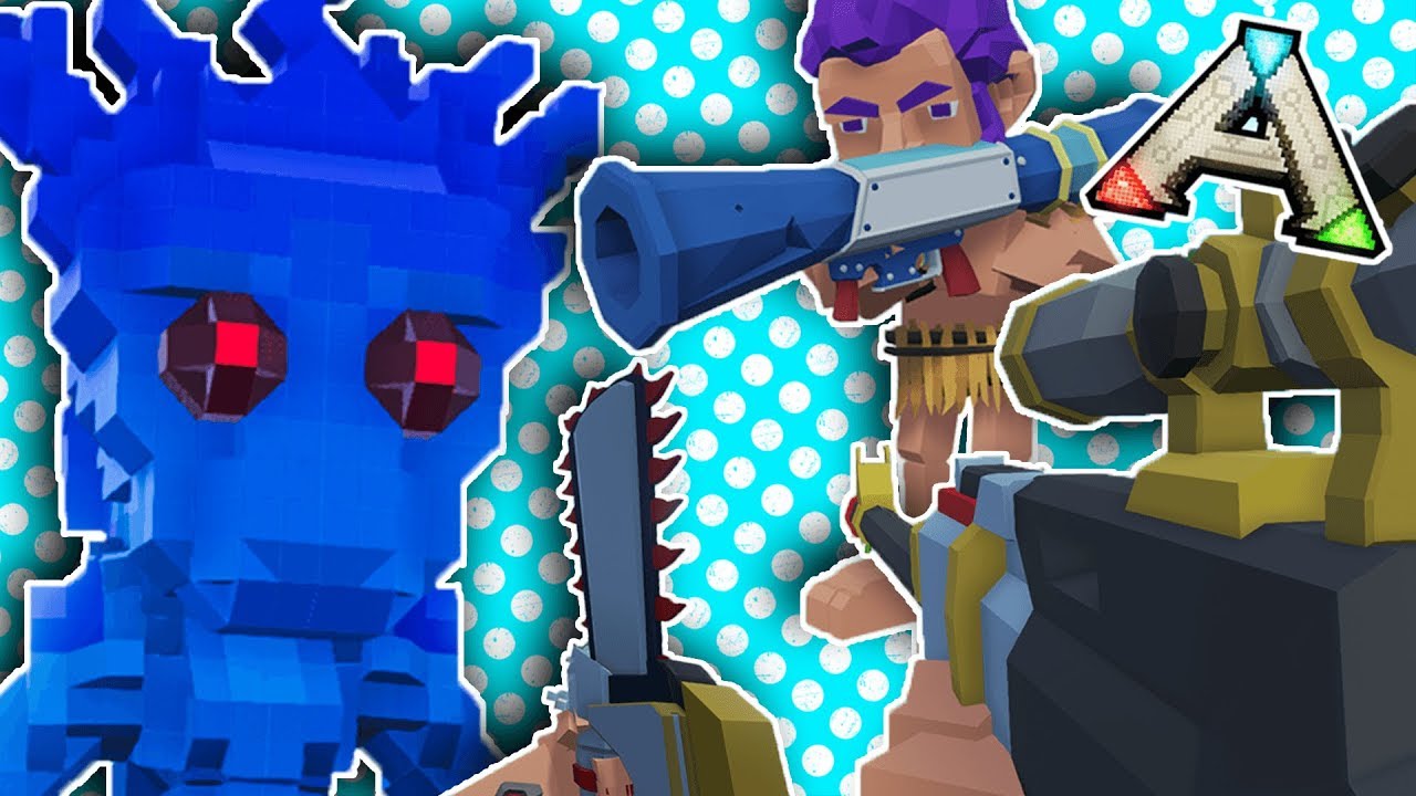 PixARK - EVERY WEAPON, GUN, TOOL & WAND IN THE GAME, DRILL, TREANT ...