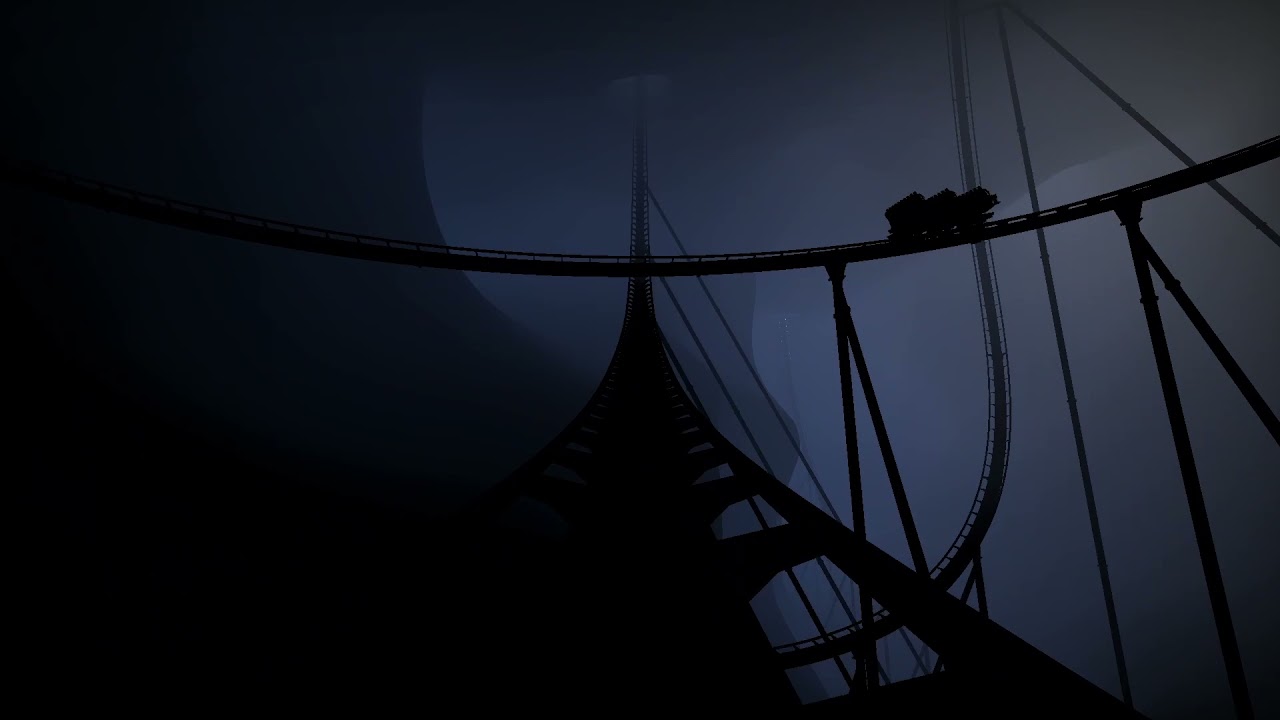 cool underground roller coaster - YouTube