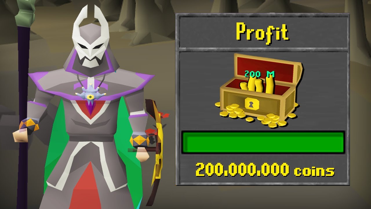 I Made 200 Million Gp FAST on RuneScape (OSRS) - YouTube