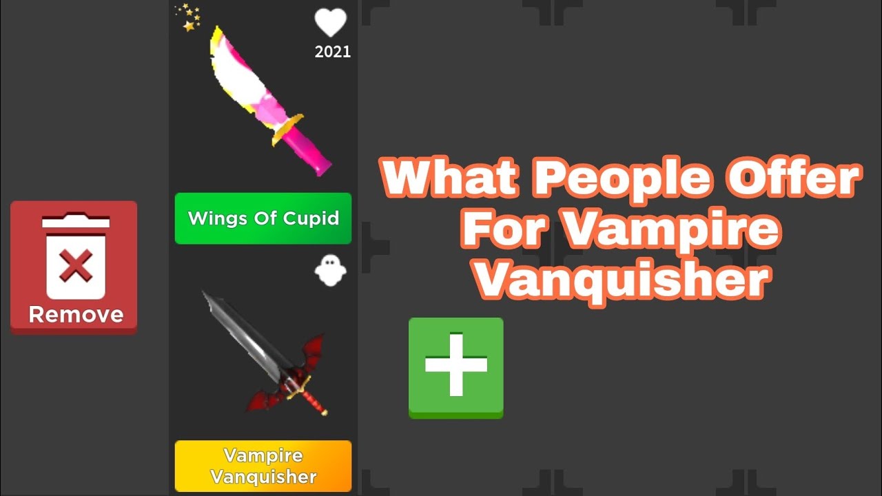 What People Offer For Vampire Vanquisher || 🔪Survive The Killer - YouTube