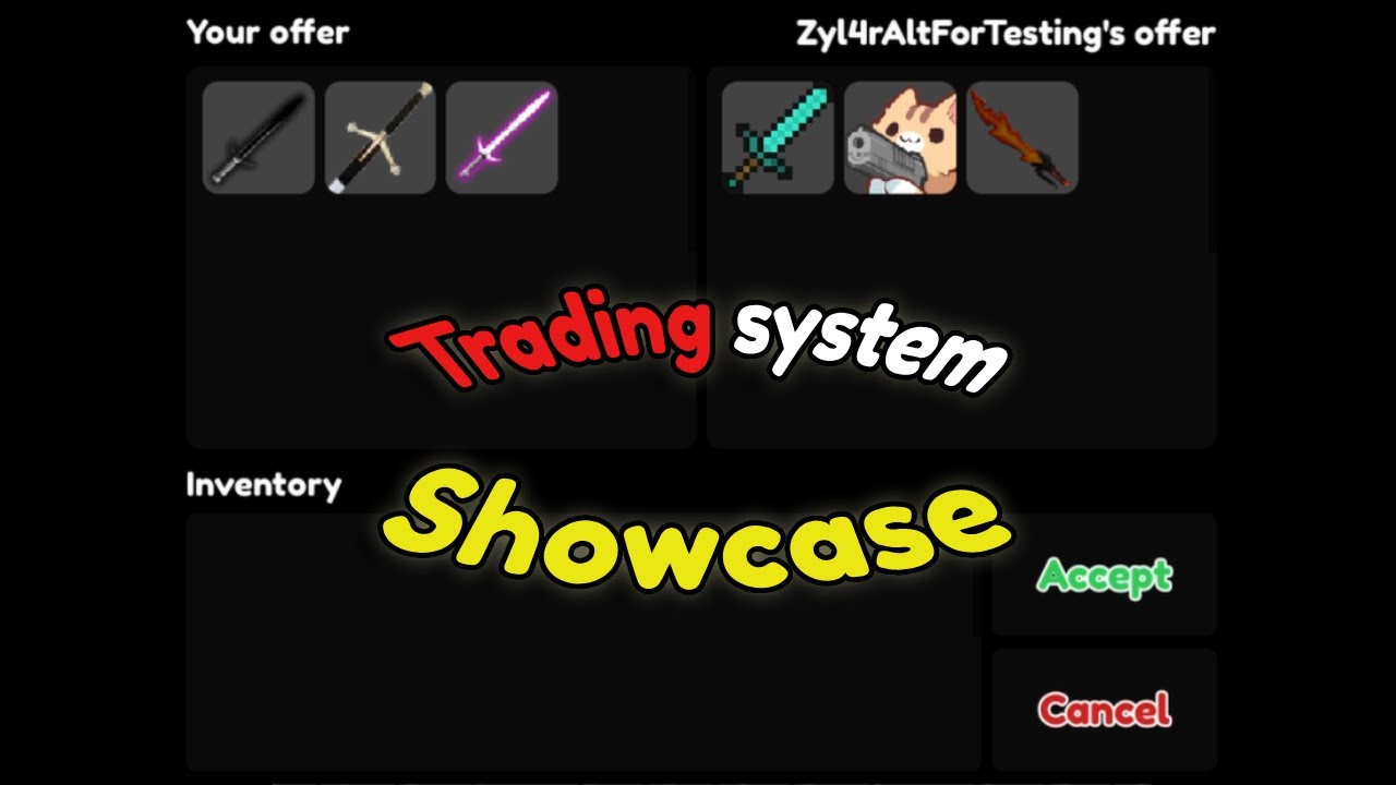 INSANE Trade System with Anti-Scam & Anti-Exploit - Roblox Studio ...