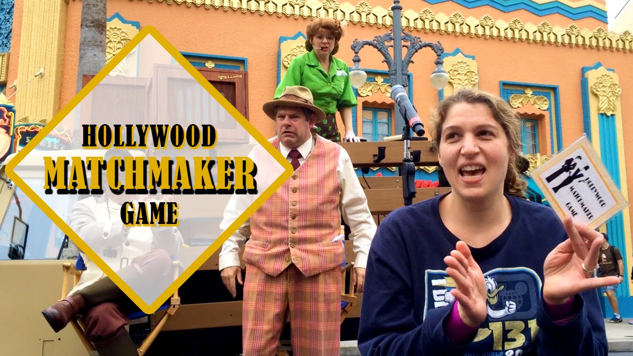Katie starring in The Hollywood Matchmaker Game at Disney's Hollywood ...