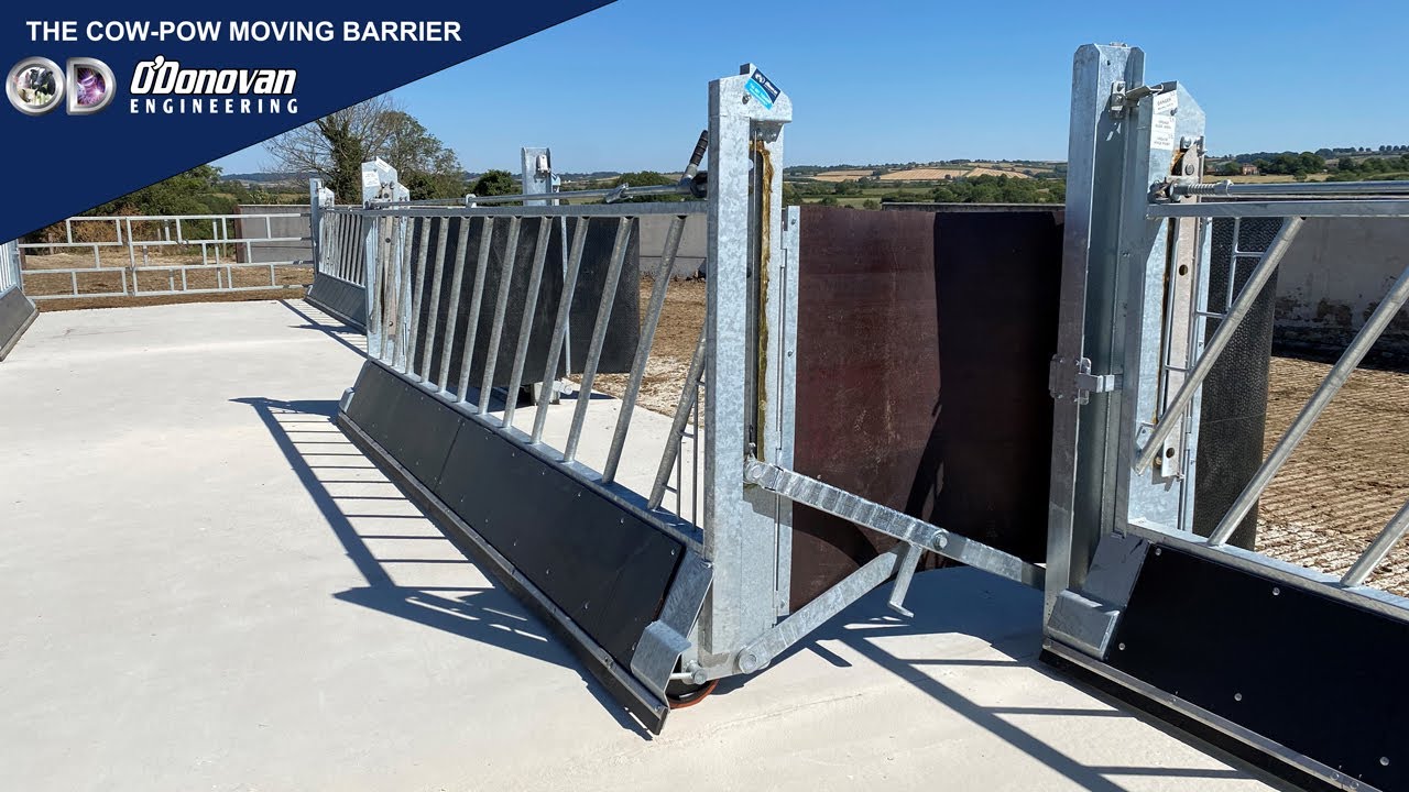 THE COW-POW MOVING FEED BARRIER - YouTube