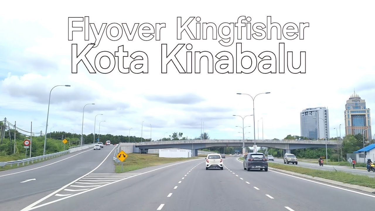 Kota Kinabalu Mini Putra Jaya to Teluk Likas 🚙 Jalan Tun Fuad Stephen🌸 ...
