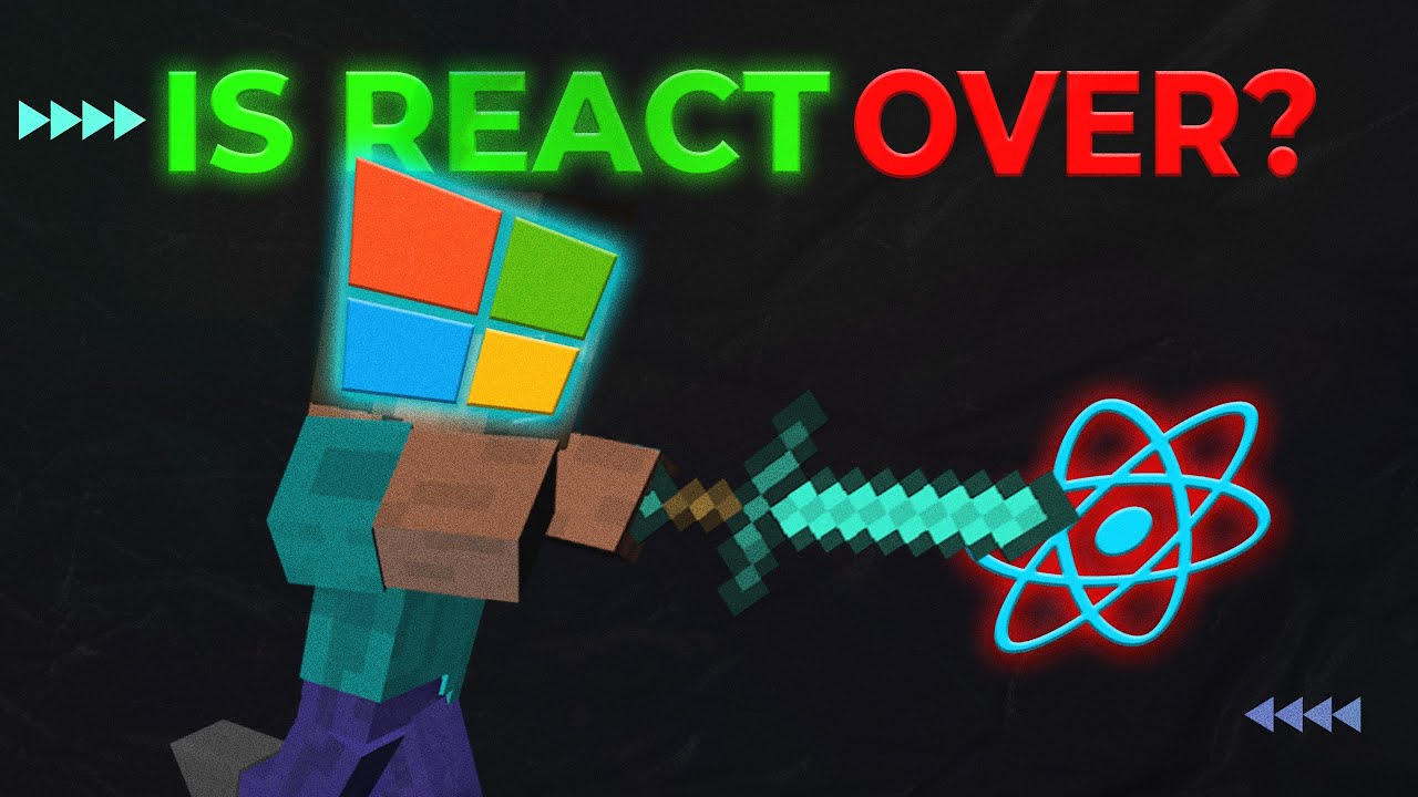 Microsoft DITCHES React for THIS Shocking Reason | Why Is Microsoft Ditching React in 2024 - YouTube