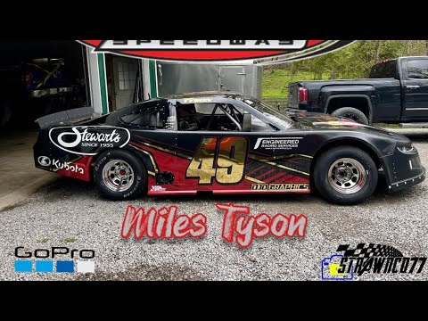 Miles Tyson Super stock in-car video at Peterborough Speedway June 15 ...