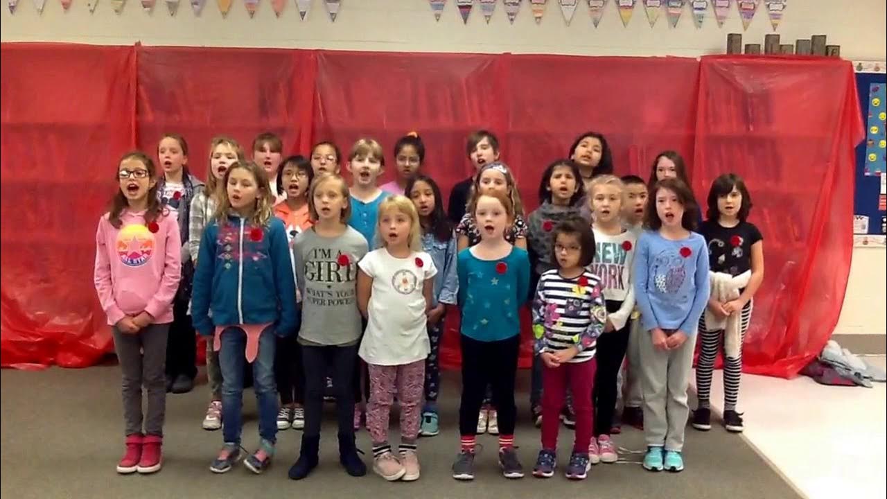 Choir Remembrance day song 2017 - YouTube