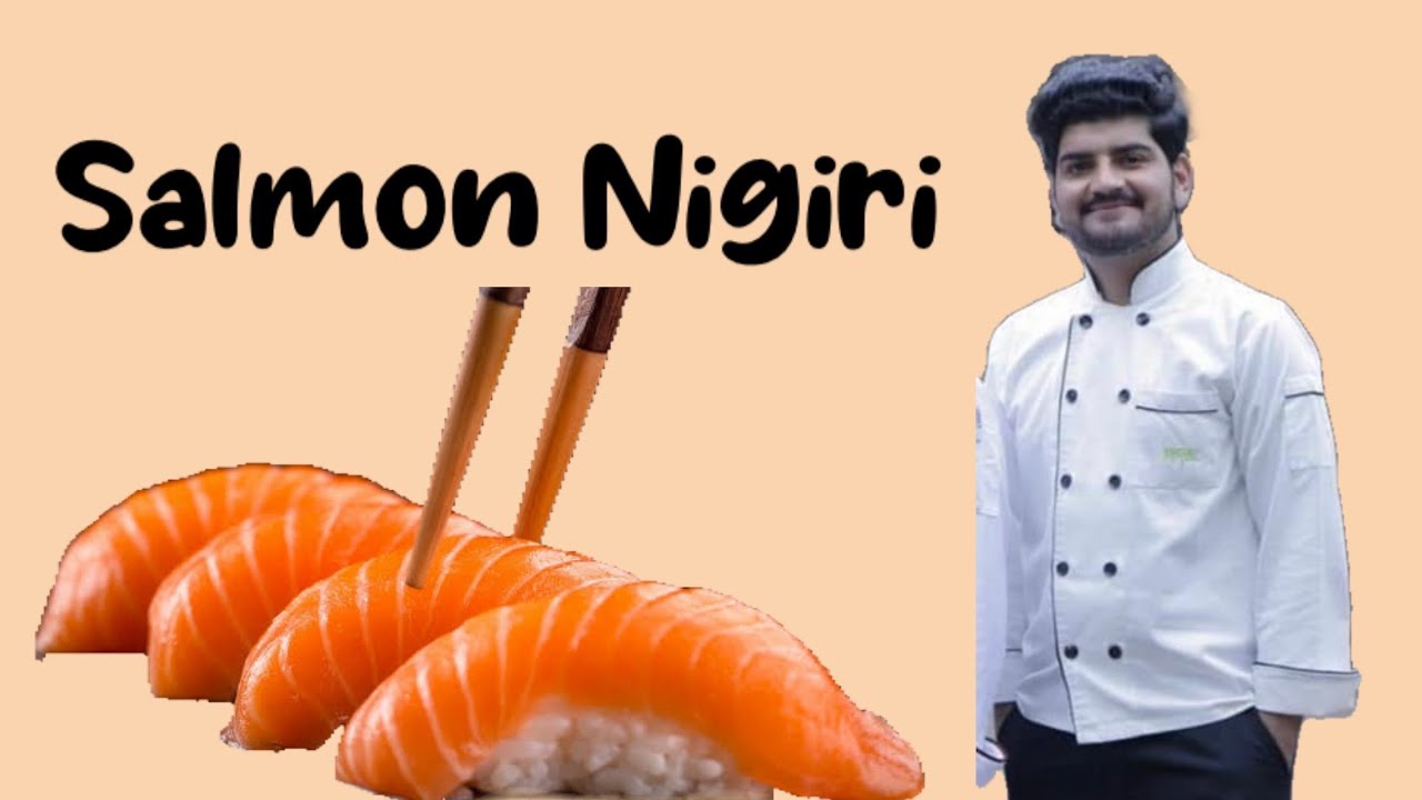 Salmon Nigiri || Salmon Sushi || How To Make Salmon Nigiri Sushi || Mehtab Sushi Boy - YouTube