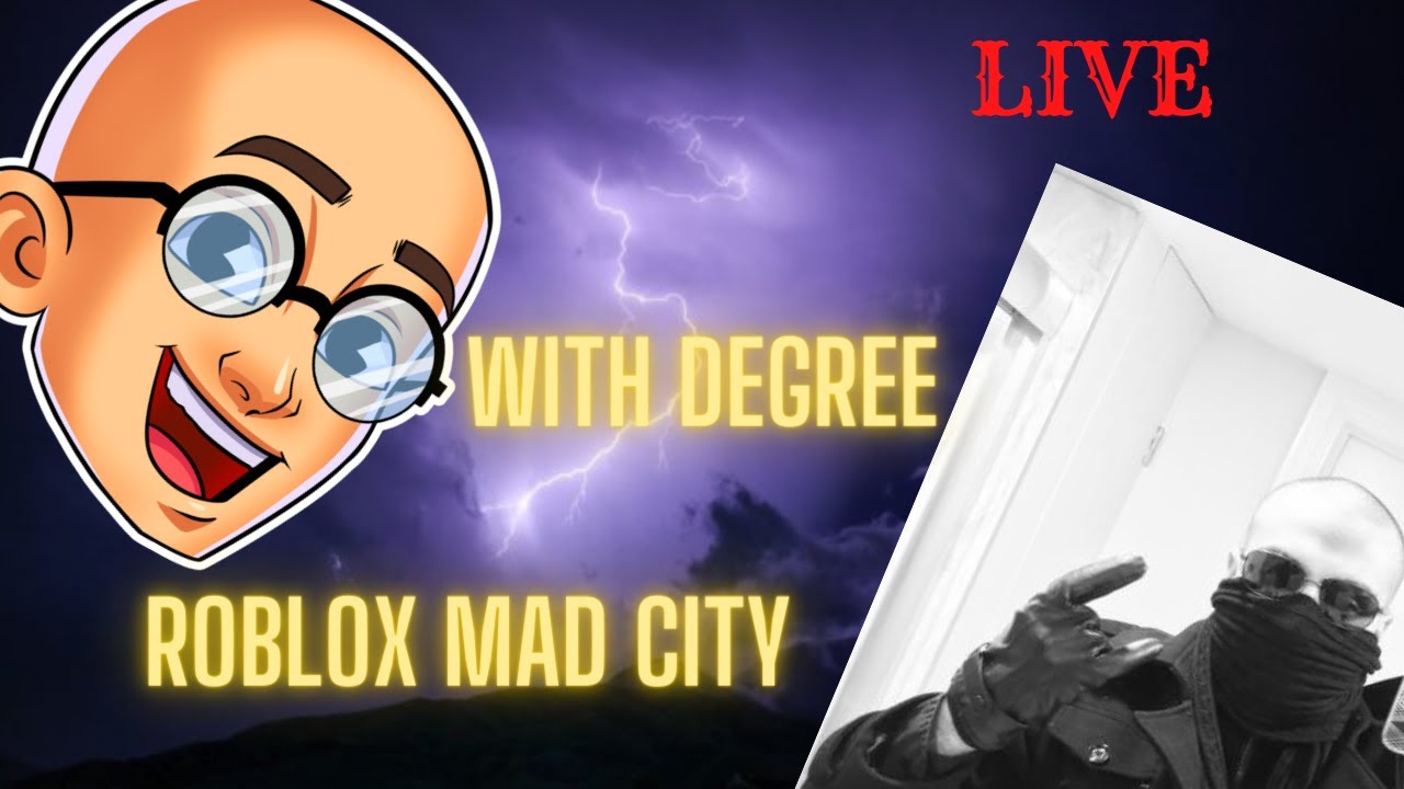 (LIVE) Roblox Mad City Gameplay For fun (DEGREE JOINED ME) 🤩🤩🤩 - YouTube