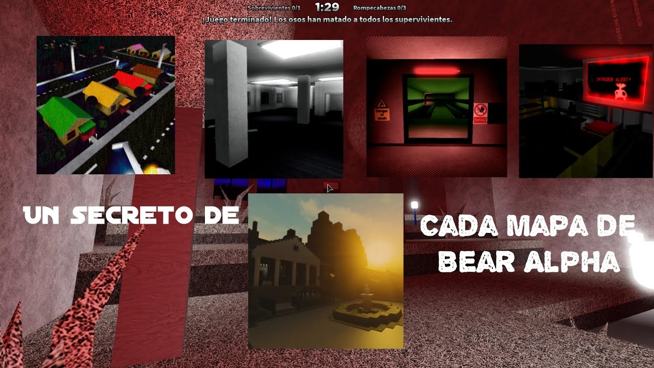 Un secreto secretoso de Cada mapa de Bear alpha - YouTube