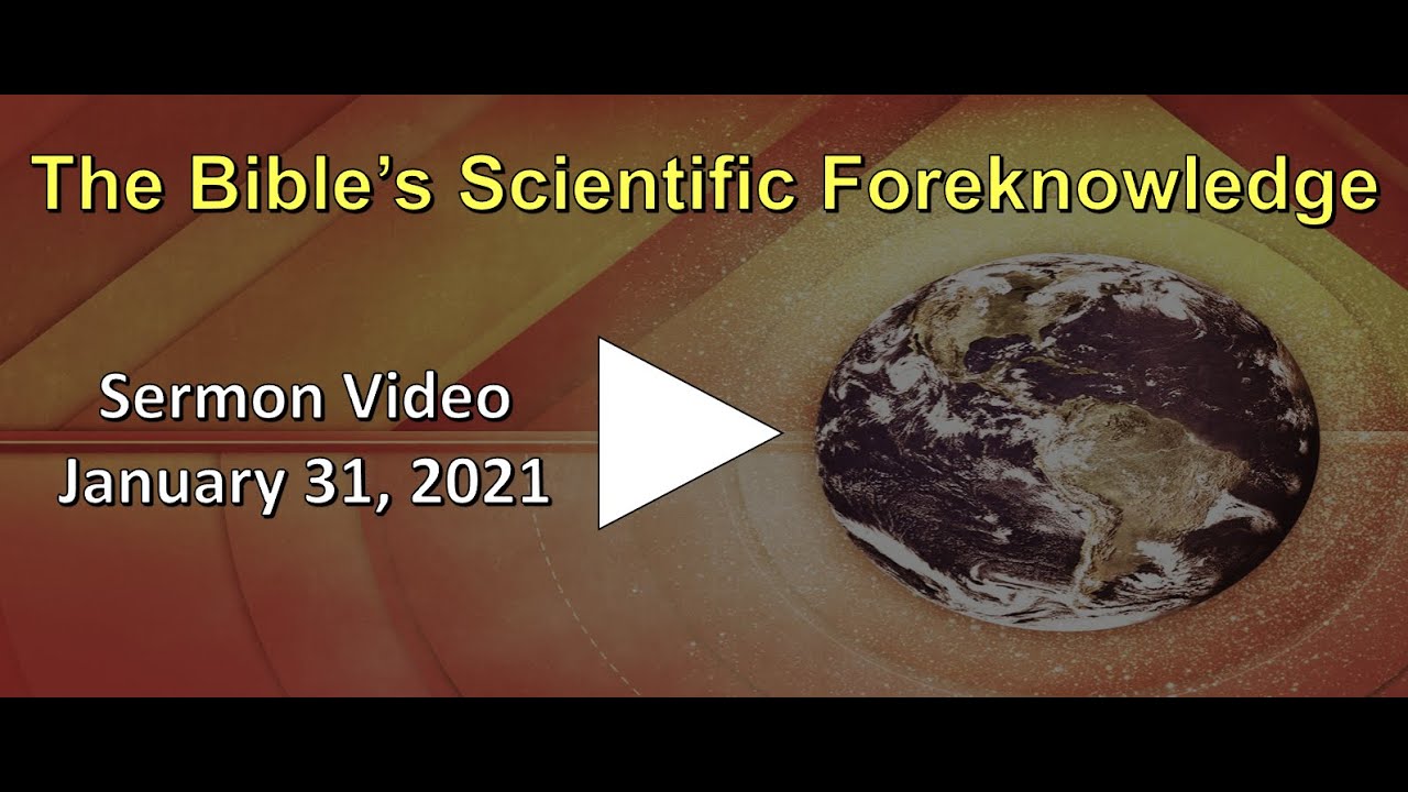 The Scientific Foreknowledge of the Bible - YouTube