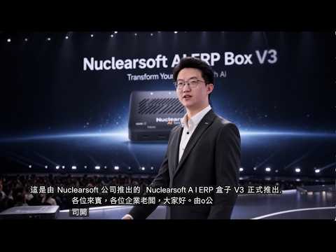 Nuclearsoft AI ERP Box V3 發佈會