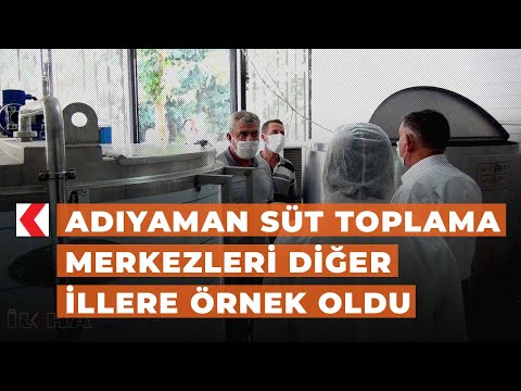 Adıyaman süt toplama merkezleri diğer illere örnek oldu