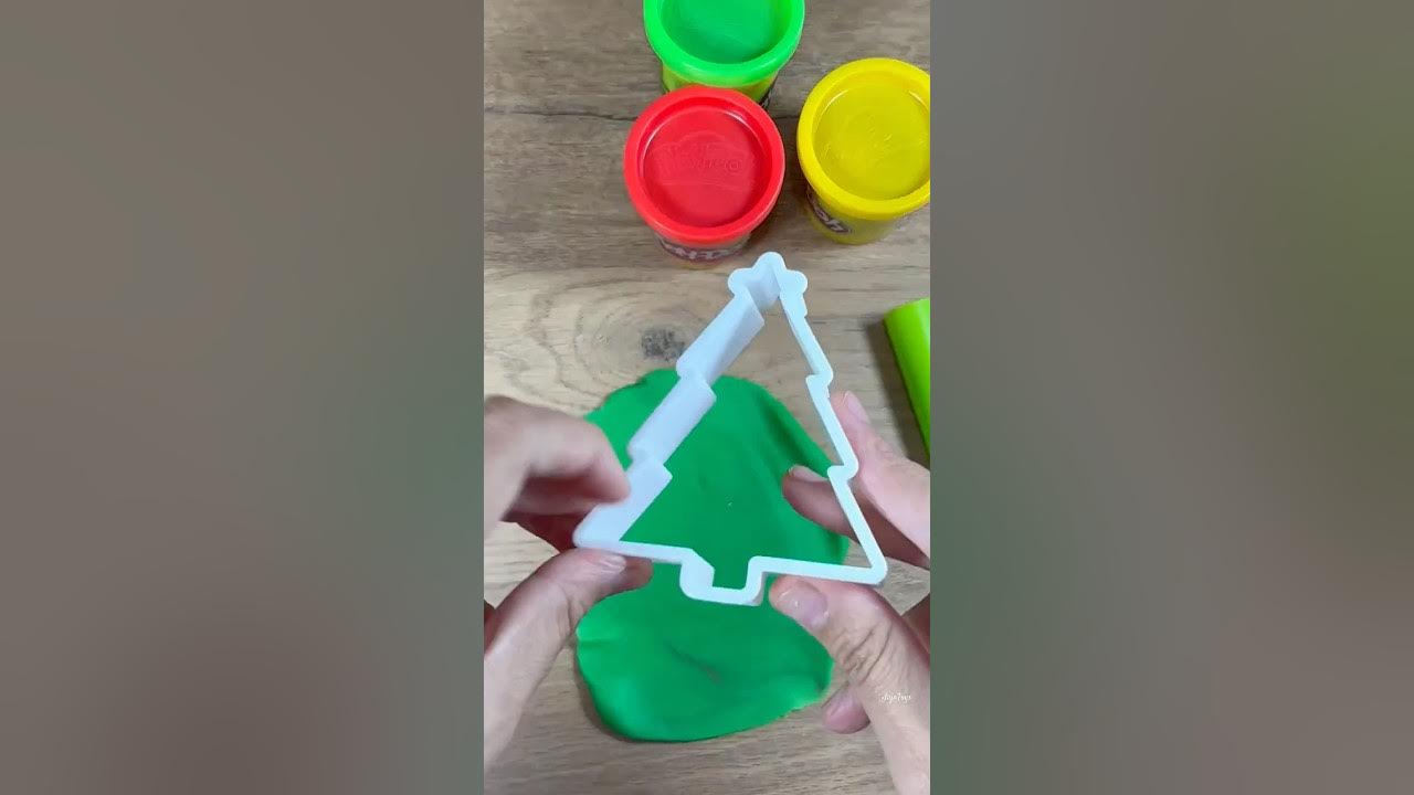 Play-Doh Christmas #playdoh #plastilina #christmas #tree #satisfying # ...