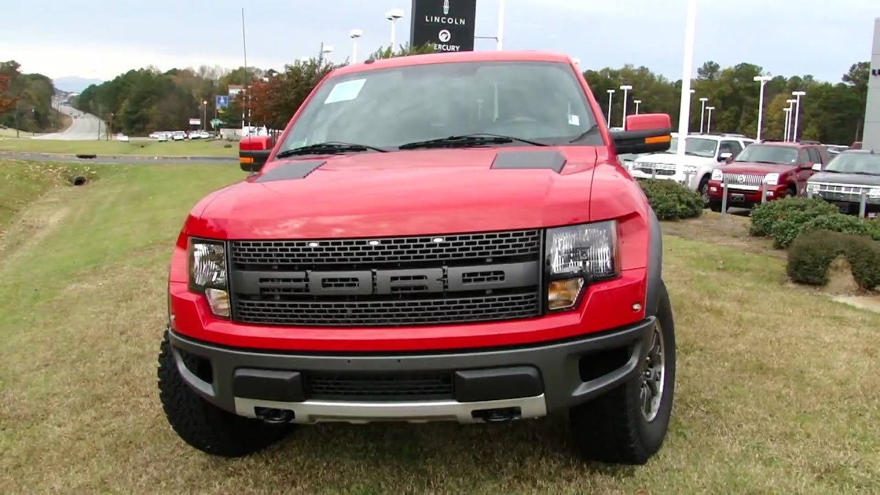 Ford F150 Raptor-orange - YouTube