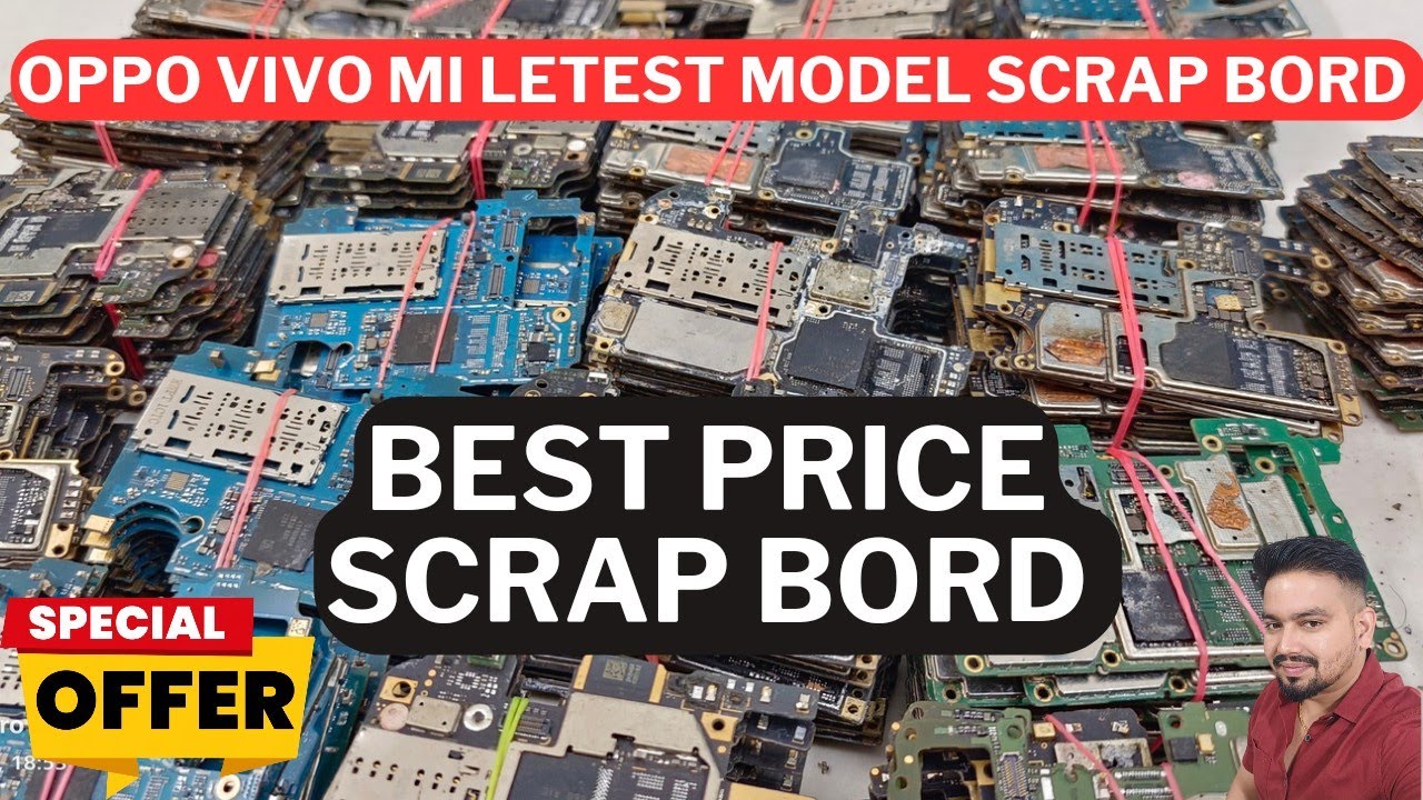 Scrap Board & Swapping Motherboard Samsung Realme Oppo Vivo Oneplus Mi ...