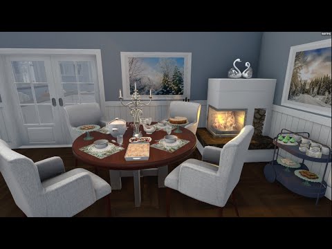 Frozen District | House Flipper | Decorated House - YouTube