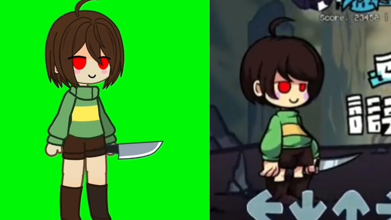 FNF “No More Deals” Chara But in Gacha // Remastered // - YouTube