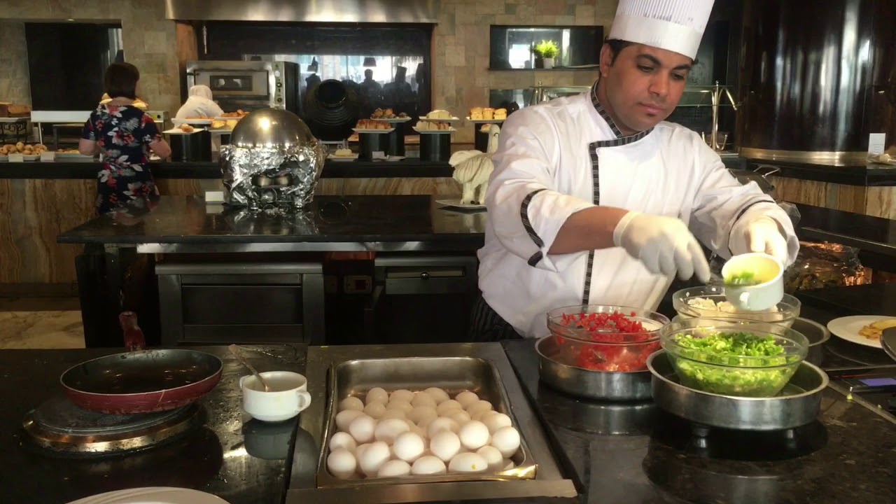 Breakfast at The Le Meridian -Egypt-Cairo - YouTube