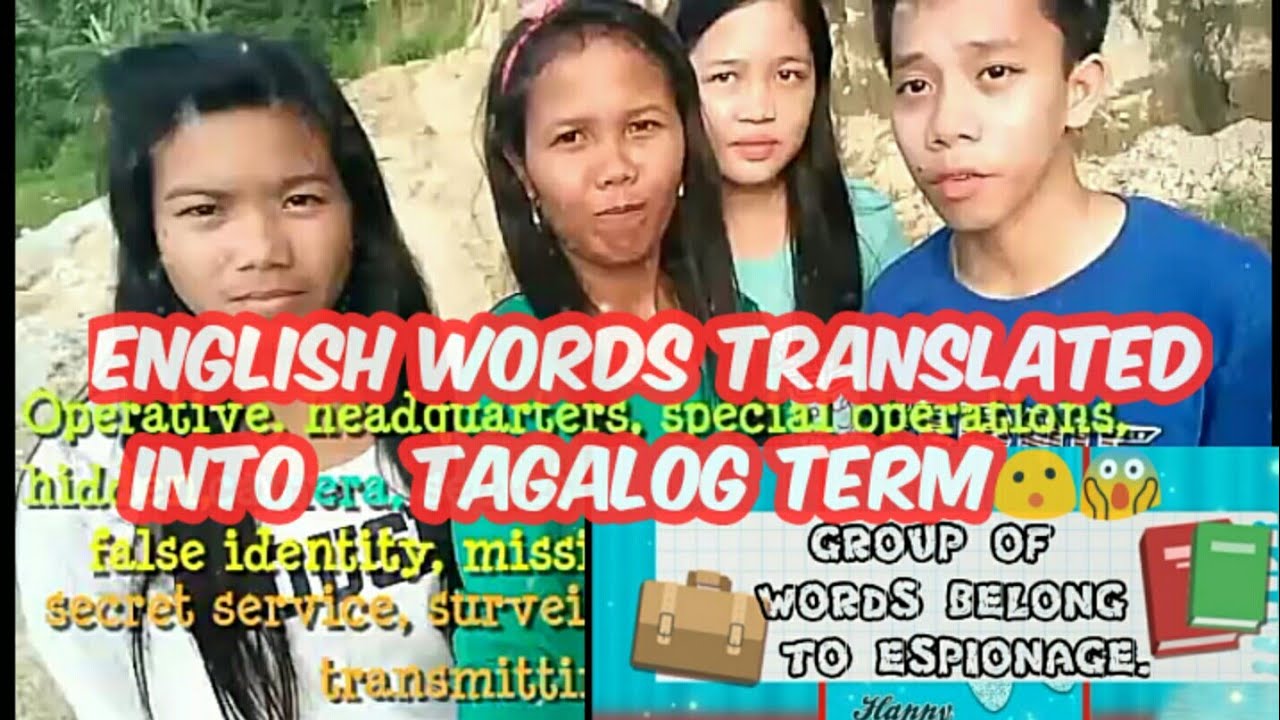 English Words Translated To Tagalog Creative Writing Libungan High School YouTube english-words-translated-to-tagalog-creative-writing-libungan-high-school-youtube