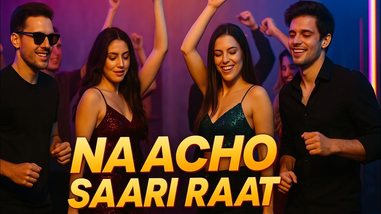 Naacho Saari Raat 🔥 | Latest Party Anthem 2025 | Non Stop Club Banger ...