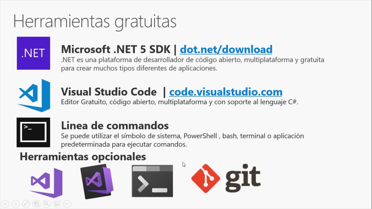 Curso C# | Herramientas necesarias para programar con C# - YouTube