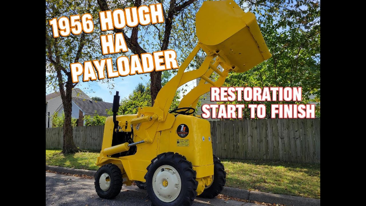 What Is This Rare Seldom seen Machine, 1956 Hough Payloader Restoration ...