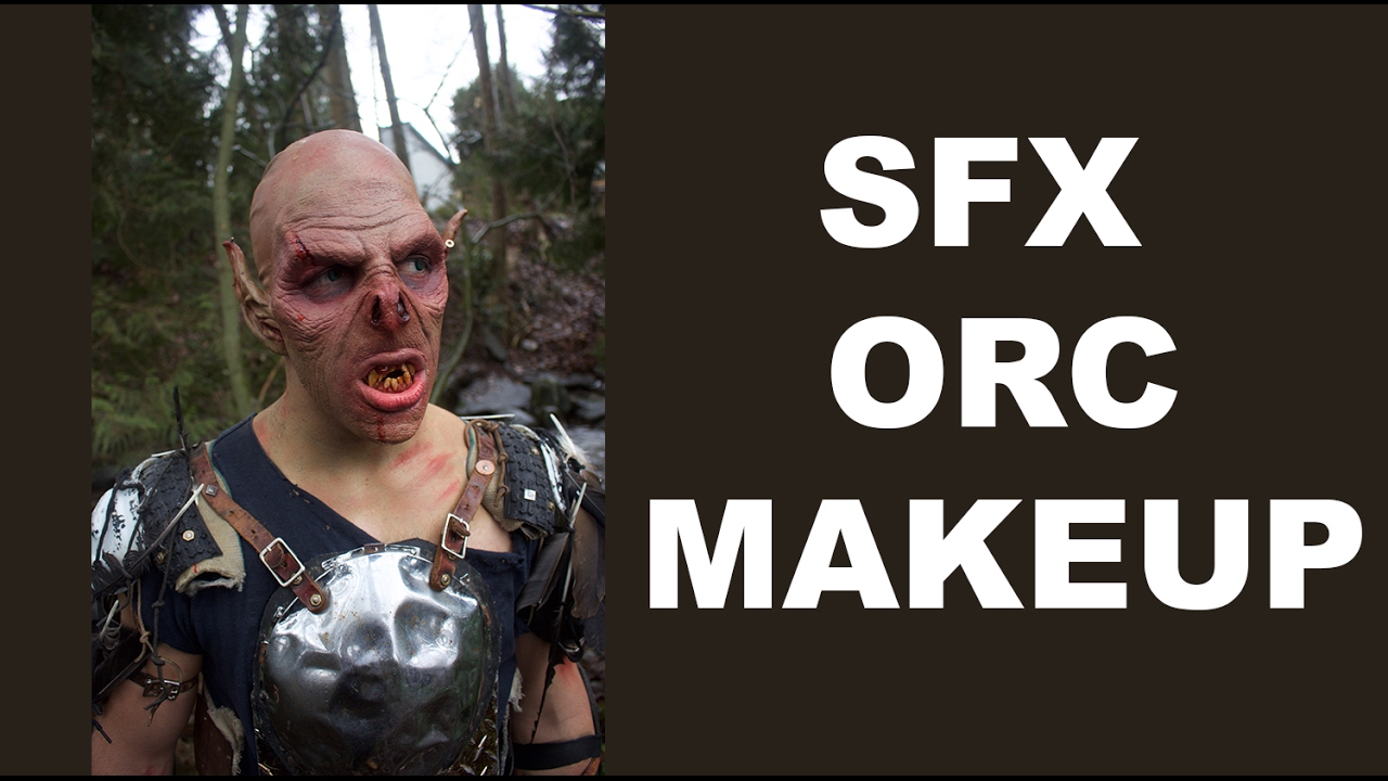SFX Orc Makeup | Time Lapse! - YouTube