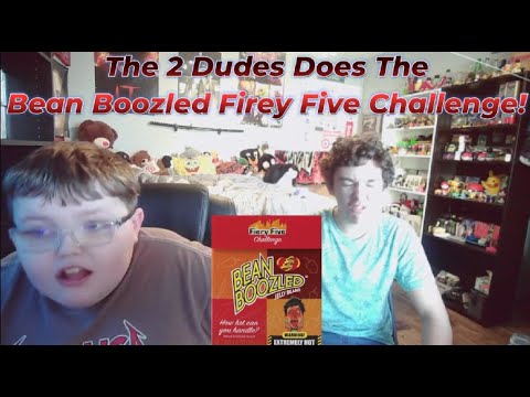 The 2 Dudes Does The Bean Boozled Firey Five Challenge! - YouTube