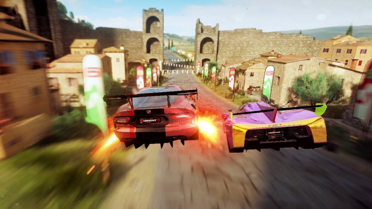 Asphalt 9:New Track Tuscany-All 6 versions gameplay - YouTube