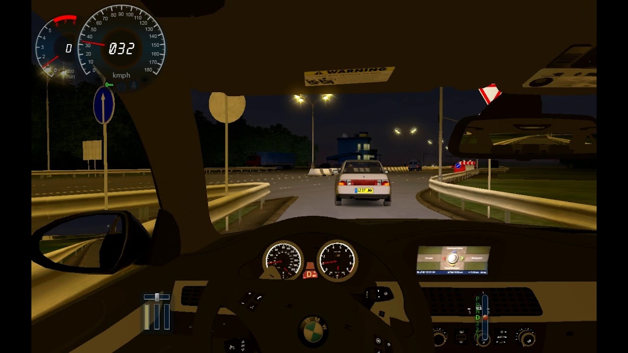 City Car Driving - Bmw M5 E60 night cruise - YouTube