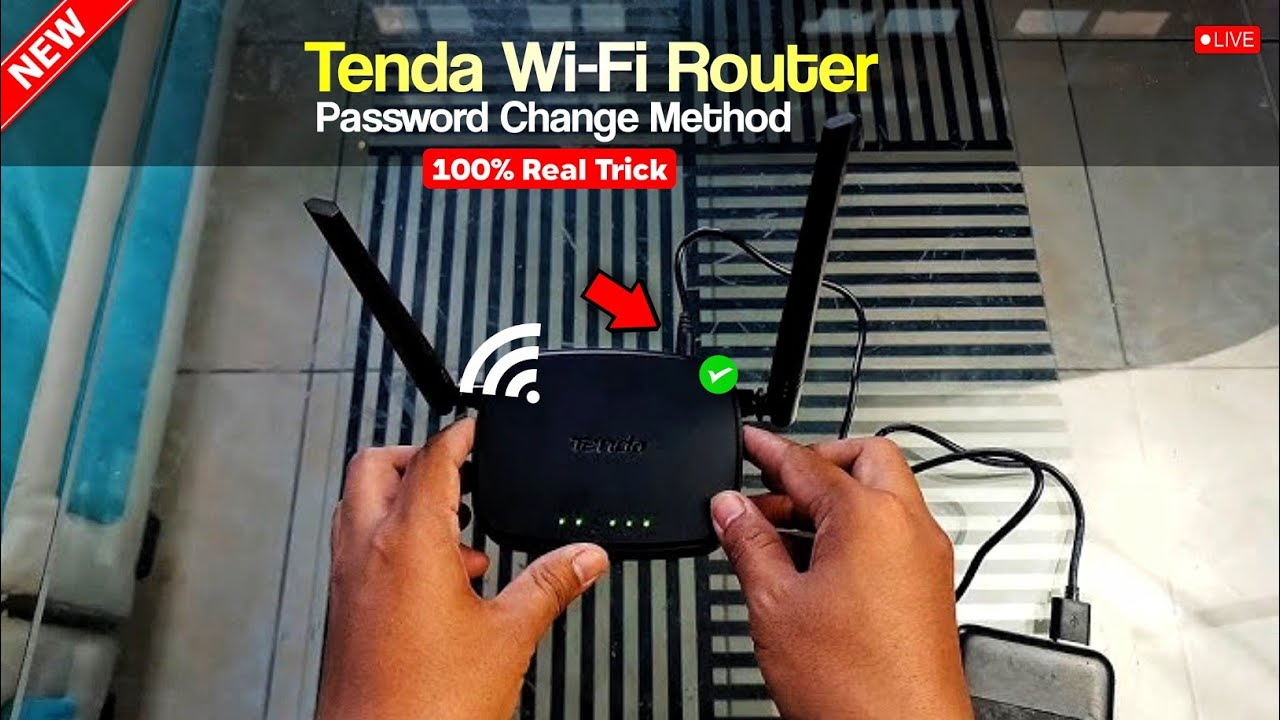 Change Tenda Router Password | Tenda Router Password Change Karne Ka ...