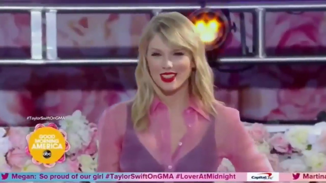 Taylor Swift - ME! live at GMA concert in central park - YouTube