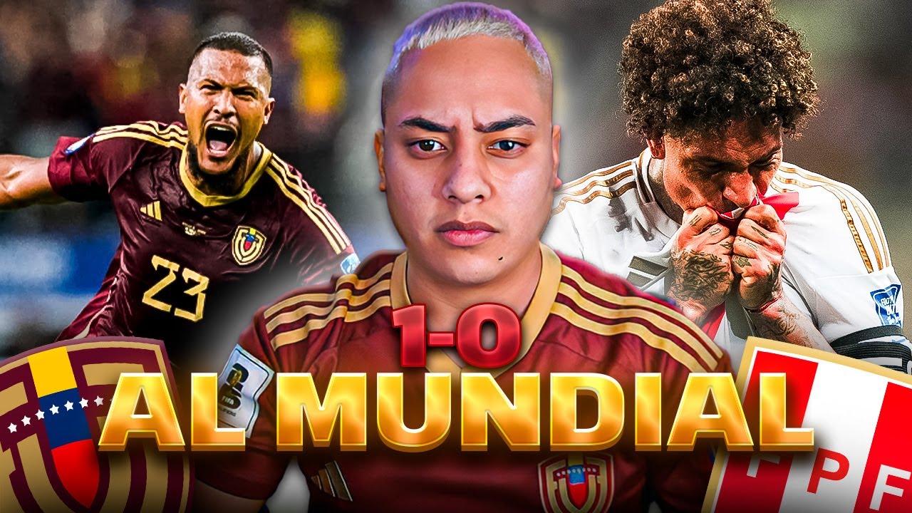 VENEZUELA LA GANA A PERU 1 A 0 Y LOS LLORONES PIDEN ROBO - YouTube